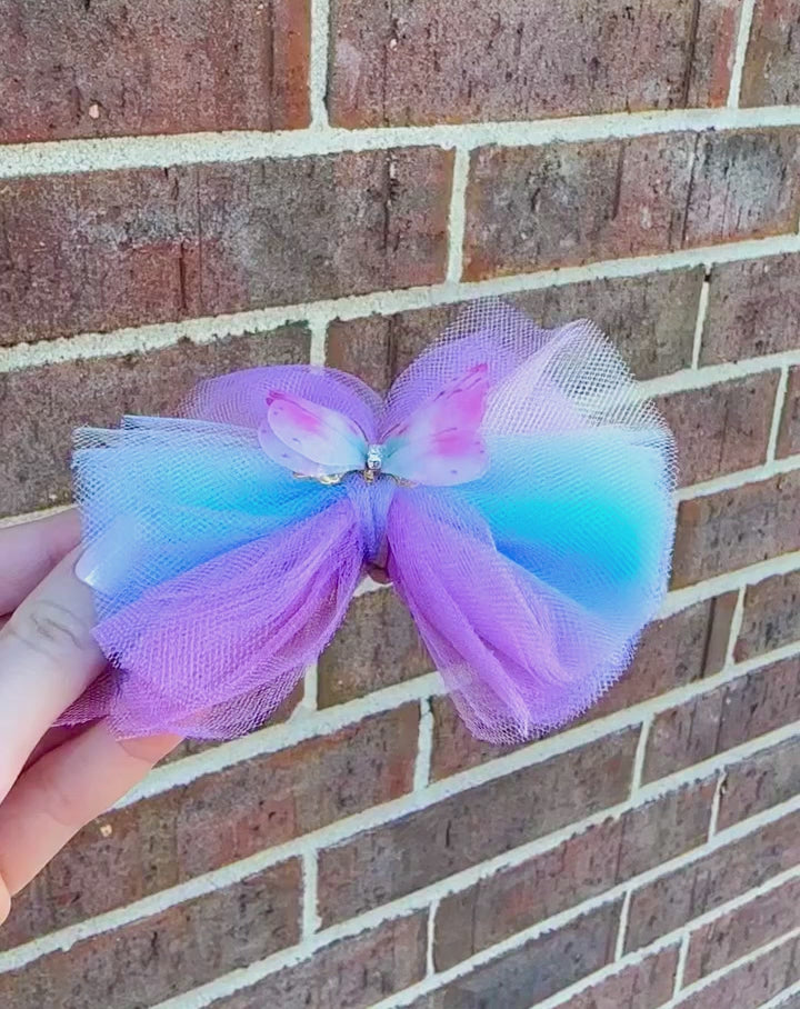 Rainbow Tulle Bows – The Lace Anchor
